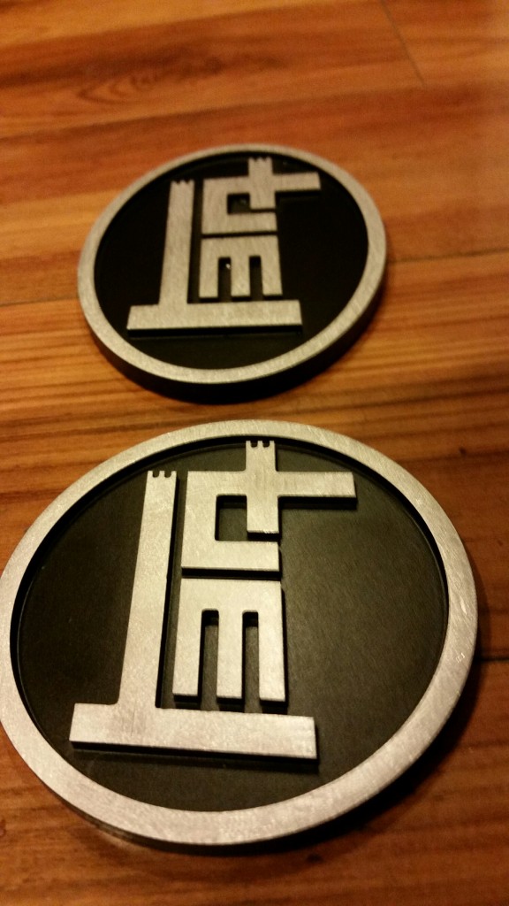 Aluminum TEQ Universal Badge (Round and Oval) – BH3D Printing