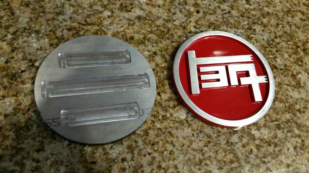 Aluminum TEQ Universal Badge (Round and Oval) – BH3D Printing