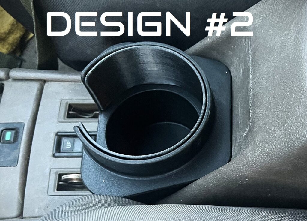 2nd Gen 4Runner Cup Holder Console Insert – BH3D Printing