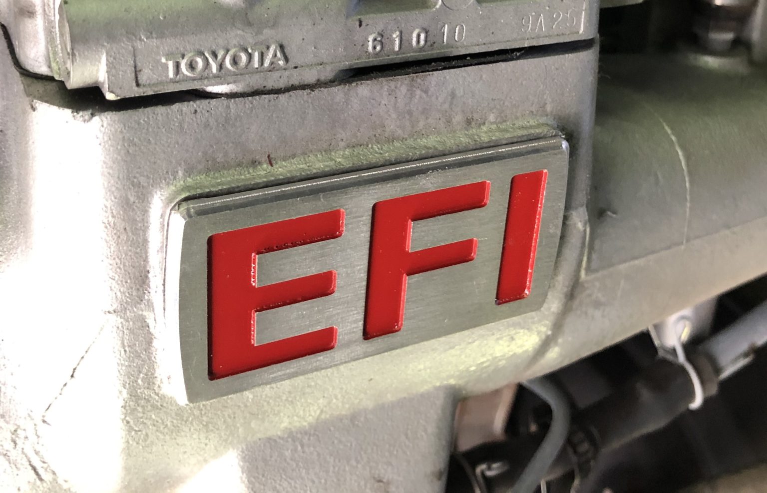 3FE “EFI” engine badge – BH3D Printing